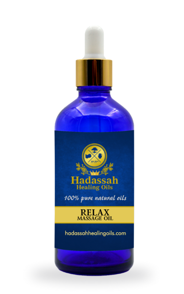 RELAX MASSAGE OIL 100ML - Hadassah Healing Oils