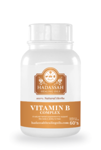 VITAMIN B COMPLEX CAPSULES 60'S - Hadassah Healing Oils